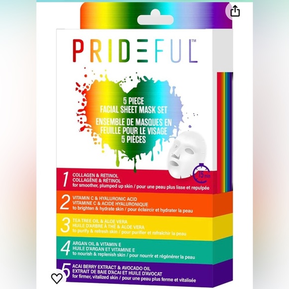 prideful | Accessories | Nwt Prideful Face Masks Set Of 5 Supports ...